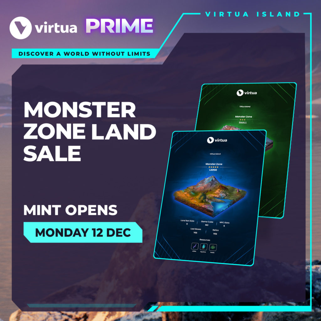 Virtua - Monster Zone Land » NFT Mints & Drops